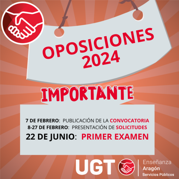 OPOSICIONES 2024 - UGT